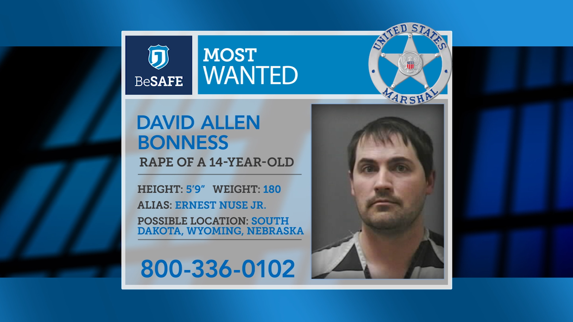 David Allen Bonness | Wanted | True Crime Network