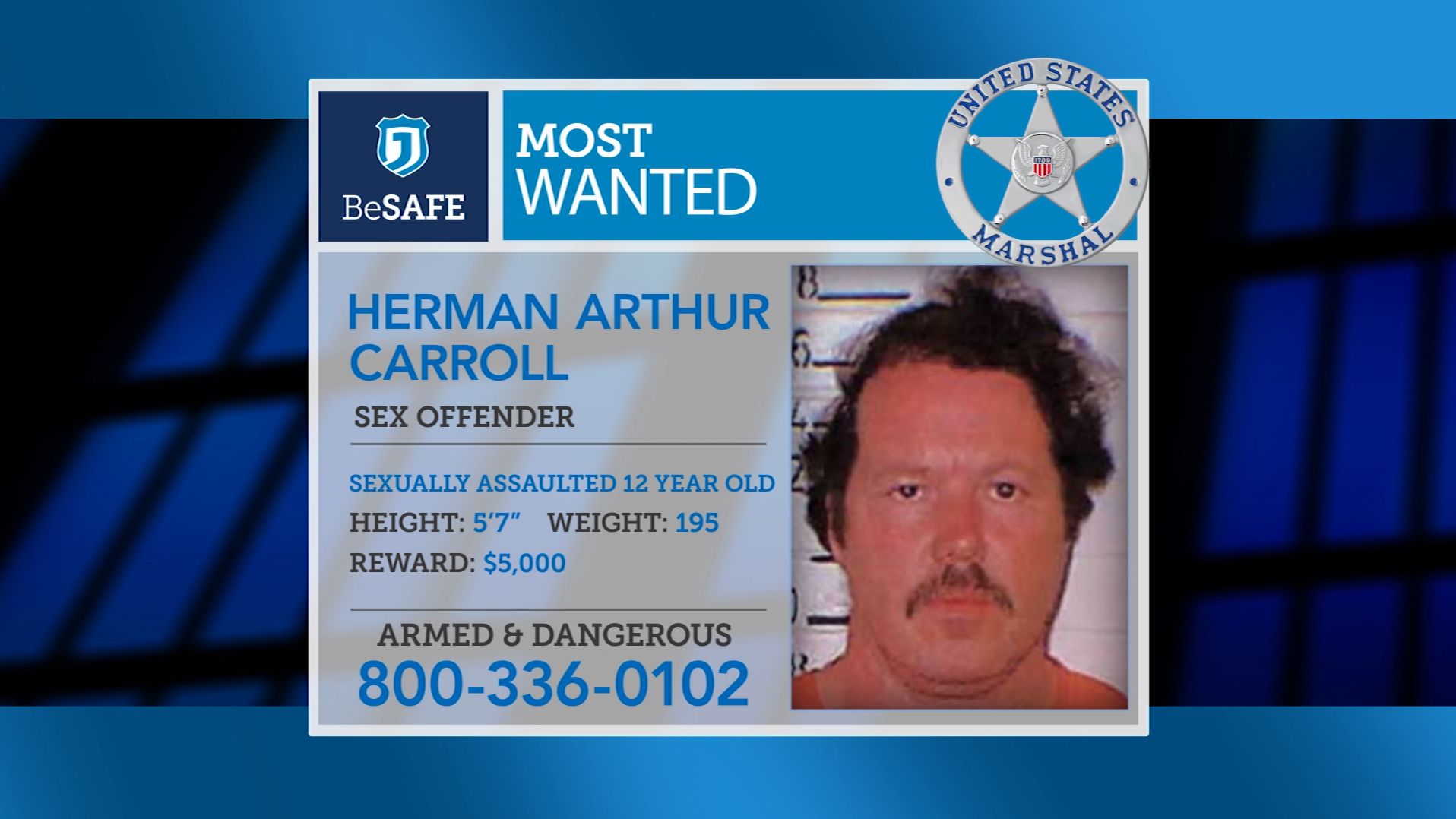 Herman Arthur Carroll | Wanted | True Crime Network